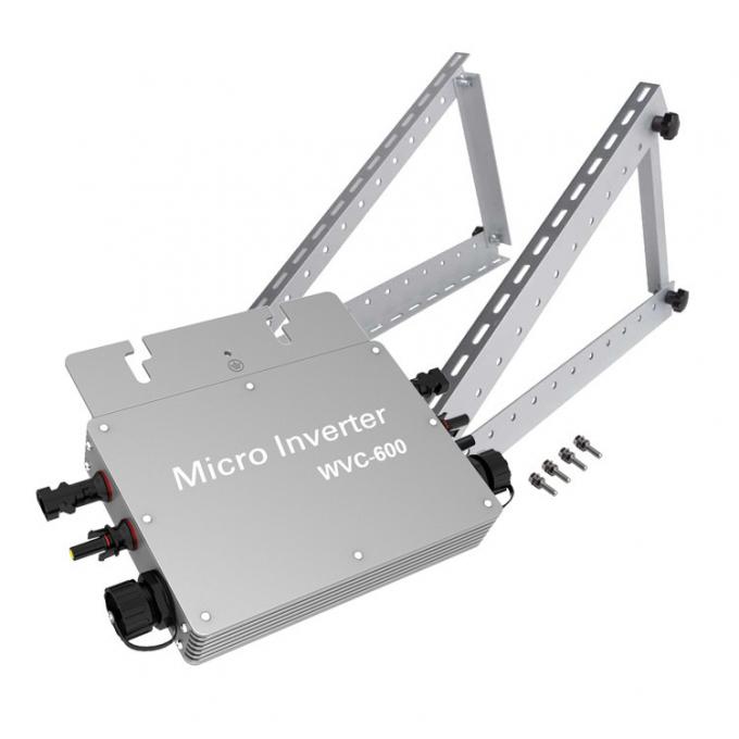 Solar System WVC 600 Micro Inverter Ip65 Silver Grid Connected Micro ...