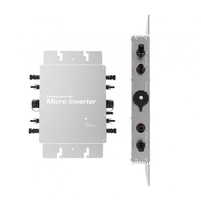 Aluminum Alloy Micro Inverter Solar System IP65 2000W AC Voltage Grid ...